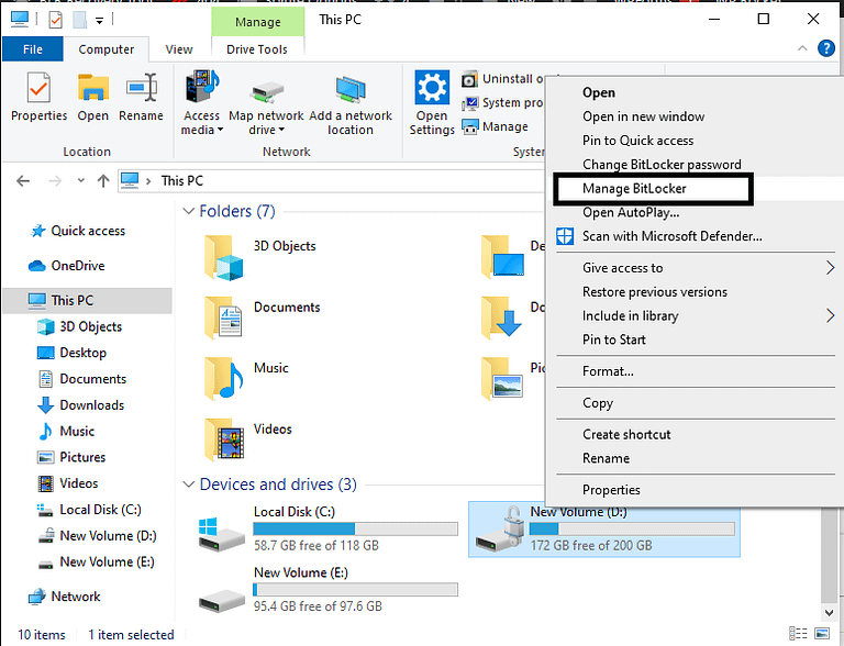 BitLocker Recovery Key and BitLocker password [Differences]